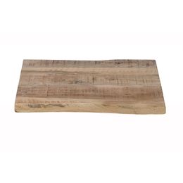 Tischplatte CURT / Mango naturfarben / 60x60
