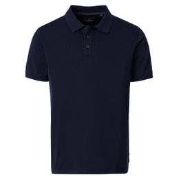 Poloshirt Casamoda "Casamoda Polo-Shirt uni", Damen, Gr. L, dunkelblau, 100% Baumwolle, Shirts