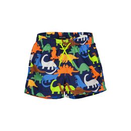 Badeshorts Blue Seven, Jungen, Gr. 92 (98), N-Gr, ultramarin, Web, Polyester, bedruckt, Badehosen Badeshorts, Sport- und Beach-Bermudas