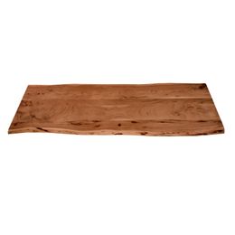 Tischplatte CURT / Akazie nussbaumfarben / 160x60