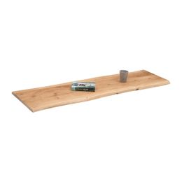 Holzplatte ARYA / eichenfarben / 160 cm