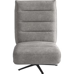 Sit & More TV-Sessel SIT & MORE "Eve", grau, B:80cm H:109cm T:98cm, 100% Polyester, Sessel, mit Herz-Waage und 2 Motoren, Bedienfelder im Sitz