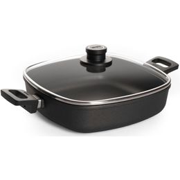 Bratpfanne WOLL MADE IN GERMANY "Nowo Titanium", schwarz, B:28cm H:7cm L:28cm &Oslash;:28cm, Pfannen, Bratpfanne, Made in Germany