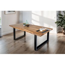 Baumkantentisch THEA / naturfarben / 180x90