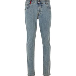 Bequeme Jeans 2Y Premium "2Y Premium 2Y ALEJANDRO BASIC SLIM FIT JEANS", Damen, Gr. 29, Normalgr&ouml;&szlig;en, sandblau, 98% Baumwolle, 2% Elasthan, unifarben, Jeans