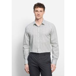 Businesshemd OLYMP "OLYMP Level Five, body fit, Kent", Herren, Gr. 38, Normaler Arm, wei&szlig;, 97% Baumwolle, 3% Elastolefin, Hemden