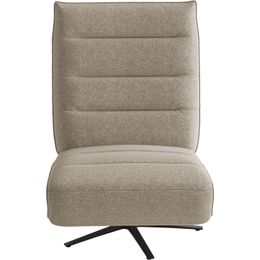 Sit & More TV-Sessel SIT & MORE "Eve", taupe, B:80cm H:109cm T:98cm, 100% Polyester, Sessel, mit Herz-Waage und 2 Motoren, Bedienfelder im Sitz