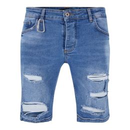 Shorts 2Y STUDIOS "2Y Studios Herren 2Y Jeans Shorts", Herren, Gr. 31, Normalgr&ouml;&szlig;en, blau, 97% Baumwolle, 3% Elasthan, unifarben, normal, Hosen Shorts