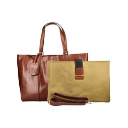 Henkeltasche Burkely "Burkely Taschen Leder", Herren, Gr. onesize, chestnut, Leder, Taschen