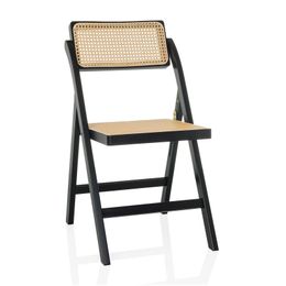 hjh LIVING Klappstuhl TUDELA BAMBOO Bambus, Rattan