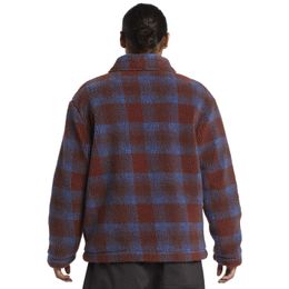 Fleecepullover Quiksilver "Deck", Herren, Gr. L, deck fleece, henna, Obermaterial: 100% Microfaser;, Sweatshirts Fleecepullover
