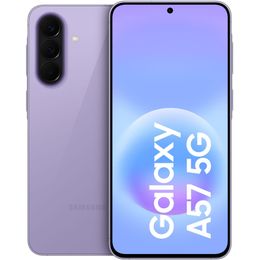 Samsung Smartphone "Galaxy A57 5G", Energieeffizienz: A, awesome lila, 256 GB, Mobiltelefone, Smartphone