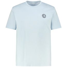 Jack & Jones Gro&szlig;e Gr&ouml;&szlig;en Jack&Jones T-Shirt aus Biobaumwolle Farbe hellblau Gr&ouml;&szlig;e: 6XL