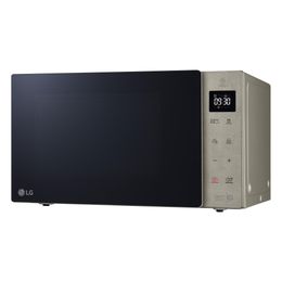 LG Mikrowelle "MH 6535 GIS", noble steel, B:47,6cm H:27,2cm T:38,8cm, Mikrowellen, echte Glasfront, Mikrowelle