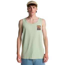 Tanktop Billabong "Stamp", Herren, Gr. L, vintage gr&uuml;n, Obermaterial: 100% Walkfrottier;, Tops Tanktop
