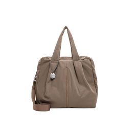 Shopper SURI FREY "Shopper SFY Pauly", Damen, Gr. B/H/T: 35cm x 32cm x 14cm 0, grau (taupe 900), Polyester, Taschen Shopper