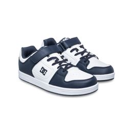 Sneaker DC Shoes "Manteca 4 V Sn", Jungen, Gr. 1(32), blau (wei&szlig;, navy), Obermaterial:100% Synthetik;, Schuhe Sneaker