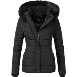 Steppjacke Navahoo "Winterjacke Miamor", Damen, Gr. XL, schwarz, Obermaterial: 100% Polyester PES. Obermaterial: Futter: 100% Polyester PES., Jacken Steppjacke