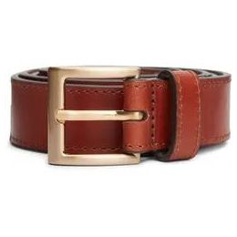 Lederg&uuml;rtel Tommy Hilfiger "TH SOHO 3.0 cm breit", Herren, Gr. 90, winter cognac, Rindsleder, G&uuml;rtel Lederg&uuml;rtel