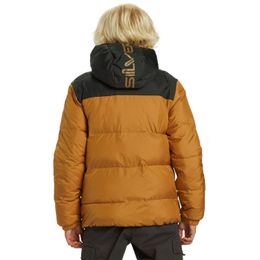 Outdoorjacke Quiksilver "Cold Days", Jungen, Gr. 12, braun (bone braun), Obermaterial: 100% Microfaser;, Jacken Outdoorjacke