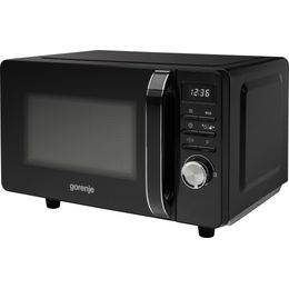 Gorenje Mikrowelle "MO 20 S4BC", schwarz, B:45cm H:26cm T:34cm, Mikrowellen, Flat-Bed ohne Drehteller, Mikrowelle