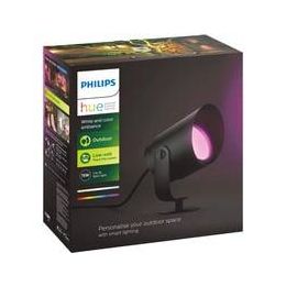 PHILIPS Hue White & Color Ambance Lily XL Outdoor Spot Erweiterung, LED-Leuchte schwarz