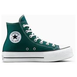 Sneaker Converse "CHUCK TAYLOR ALL STAR LIFT", Damen, Gr. 42,5, schwarzly jaded, wei&szlig;, schwarz, Textil, Schuhe Sneaker