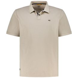 Gro&szlig;e Gr&ouml;&szlig;en Camel Active Poloshirt mit Elasthan Farbe beige Gr&ouml;&szlig;e: 3XL