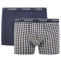 Herren Gro&szlig;e Gr&ouml;&szlig;en | Ceceba Doppelpack Pants aus Baumwolljersey, elastisch und weich Farbe blau Gr&ouml;&szlig;e: 8
