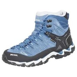 Wanderschuh Meindl "Meindl Lite Hike Lady GORE-TEX", Damen, Gr. 37,5, Normalschaft, blau, Veloursleder, Schuhe Wanderschuh, GORE-TEX &ndash; Winddicht, wasserdicht und atmungsaktiv