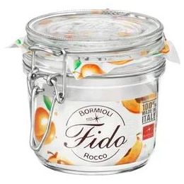 Vorratsglas Bormioli Rocco "Vorratsglas "Fido" 0,35l", transparent (klar), B:32cm H:9,7cm, Lebensmittelaufbewahrungsbeh&auml;lter, gefriergeeignet, luftdicht verschlie&szlig;bar