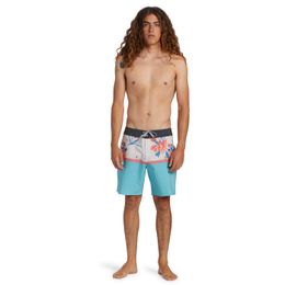Boardshorts Billabong "Fifty50 Pro 19", Herren, Gr. 33(M/L), grau (stone), Obermaterial:72% Microfaser, 20% Walkfrottier, 8% Elasthan;, Hosen Boardshorts