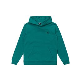 Kapuzensweatshirt Quiksilver "Basic", Jungen, Gr. 16, gr&uuml;n (teal gr&uuml;n), Obermaterial: 60% Walkfrottier, 40% Microfaser;, Sweatshirts Kapuzensweatshirt