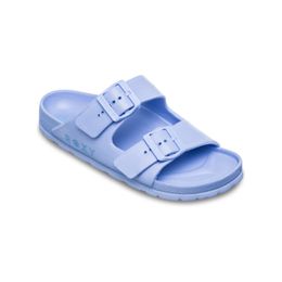 Sandale Roxy "Kattie", Damen, Gr. 6(36), blau (blau misty), Obermaterial:Obermaterial: 100% synthetisches EVA, Futter: 100% Textil, Laufsohle: 100% EVA;, Schuhe Sandale