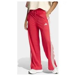 Sporthose Adidas SPORTSWEAR "STADIUM MESH", Damen, Gr. XXL, N-Gr, pure ruby, sanftes wei&szlig;, crystal linen, normal, gr., Obermaterial: 100% Polyester, Hosen Sporthose