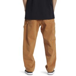 Relax-fit-Jeans DC Shoes "Worker", Herren, Gr. 28(XS) / L&auml;nge 32(M), L&auml;nge 34, honey overdye, Obermaterial: 80% Walkfrottier, 20% Walkfrottier;, Jeans Relax-fit-Jeans