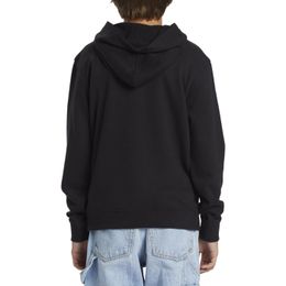 Hoodie DC Shoes "Warped", Jungen, Gr. 12(148-156cm), schwarz, Obermaterial: 55% Walkfrottier, 25% Walkfrottier, 20% Microfaser;, Sweatshirts Hoodie