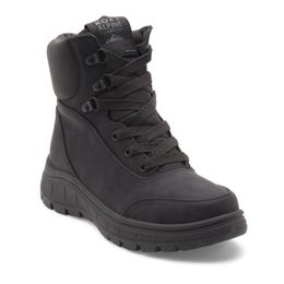 Stiefel Roxy "Karmel", Damen, Gr. 7(37), schwarz (anthrazit, schwarz), Obermaterial:Obermaterial: 95% Synthetikmaterial, 4% Metall, 1% Textil / Futter: 100% Textil / Au&szlig;ensohle: 100% Gummi;, Schuhe Stiefel