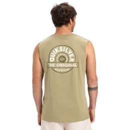 Tanktop Quiksilver "Ev Summer Road", Herren, Gr. XL, gr&uuml;n (aloe), Obermaterial: 100% Walkfrottier;, Tops Tanktop