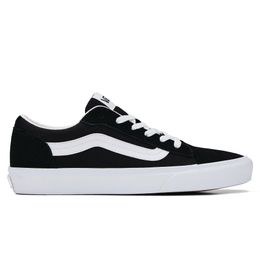 Sneaker Vans "Vero LS", Herren, Gr. 45, schwarz, wei&szlig;, Leder, Schuhe Sneaker