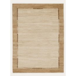 Wollteppich OCI DIE TEPPICHMARKE "Jowea Emotion" Gr. 3, beige, B:120cm H:9mm L:180cm, Wolle, Teppiche, reine Wolle, handgekn&uuml;pft, Wohnzimmer