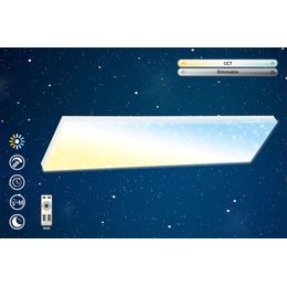 Briloner Leuchten LED Panel "FRAMELESS", wei&szlig;, Leuchten, LED Sternenhimmel