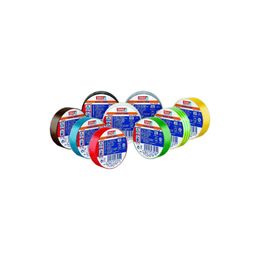Tesa PVC-Elektroisolierband 20m x 19mm, hellgrau (53988-00046-00)
