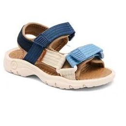 Sandale bisgaard "nico Weite: normal", Jungen, Gr. 28, blau, beige, Textil, Schuhe Sandale, Trekkingschuh, Badeschuh, Klettschuh, Gr&ouml;&szlig;enschablone zum Download