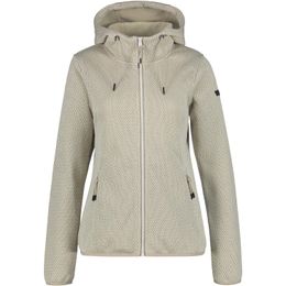 Icepeak Damen Fleecejacke Midlayer Adrian Cement (Gr&ouml;&szlig;e: S)