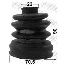 FEBEST Faltenbalgsatz, Antriebswelle 1215-CM10R Getriebeseitig f&uuml;r HYUNDAI SUZUKI BMW 49505-2BA60 49681-2W050 49600-2B900