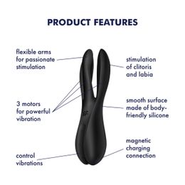 Satisfyer Threesome 2, 14 cm