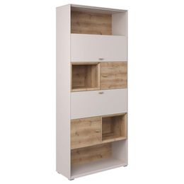 Hom&acute;in Hom`in Regal, Eiche, Sand, Holz, Eiche, massiv, 90x214x38 cm, Beim&ouml;bel erh&auml;ltlich, stehend, Kinder- & Jugendzimmer, Kinderm&ouml;bel, Kinderregale
