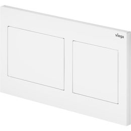 Viega WC Bet&auml;tigungsplatte VfS 21 832483 8611.1 aus Kunststoff in wei&szlig; matt