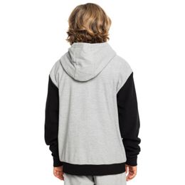 Hoodie Quiksilver "Essential", Herren, Gr. 10, grau (light grau heather), Obermaterial: 100% Microfaser;, Sweatshirts Hoodie